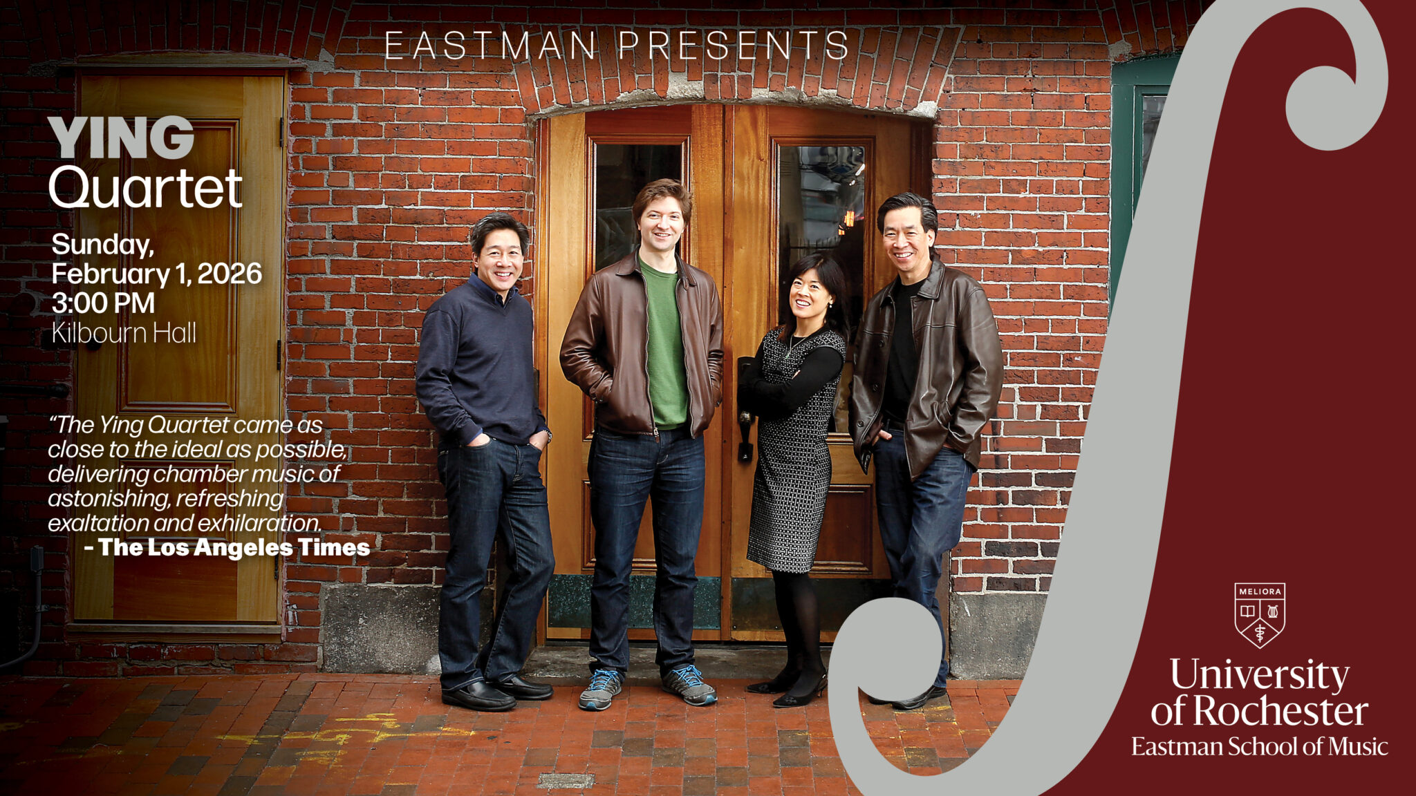 Eastman Presents: Ying Quartet II « Eastman Theatre